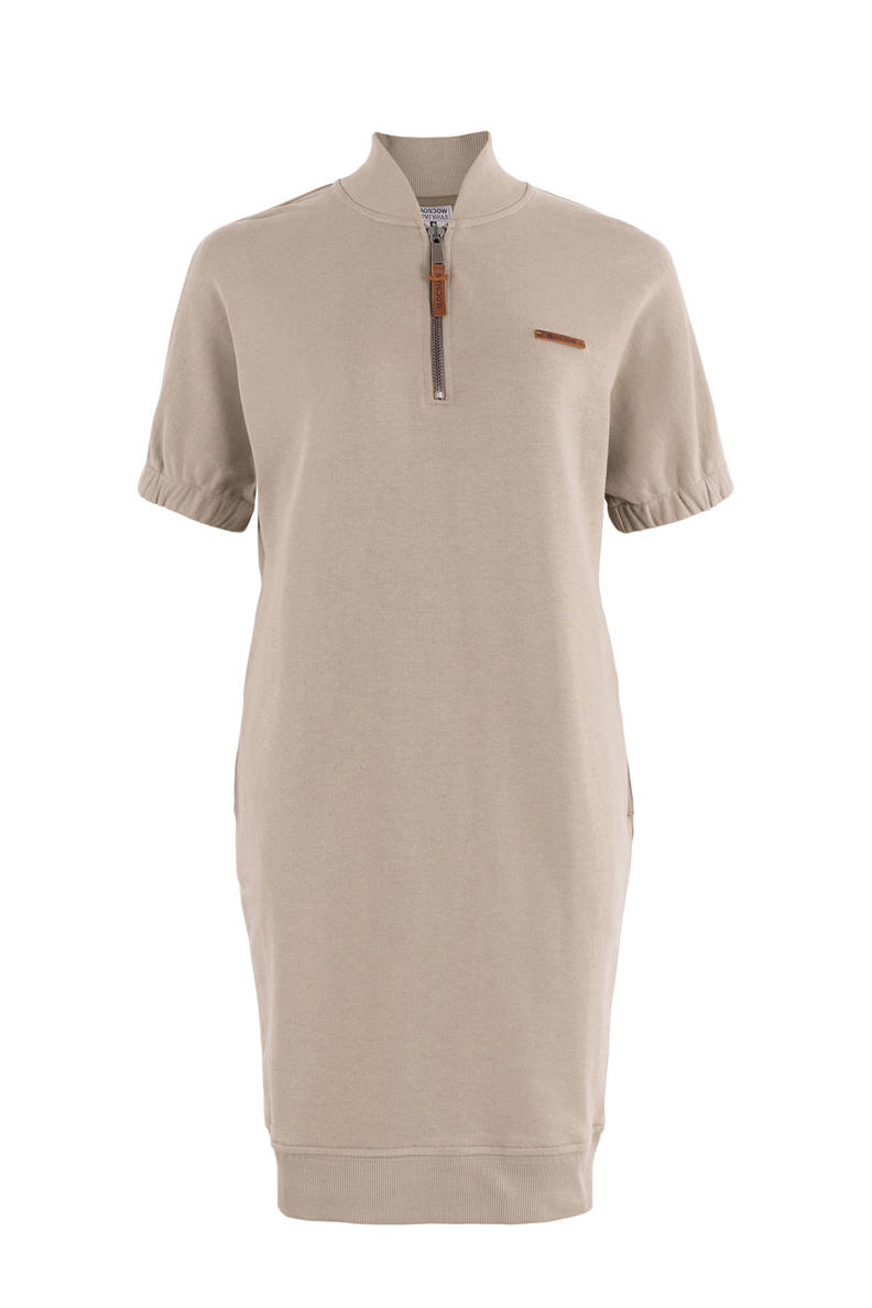 Moscow jurk Candy zand | wehkamp