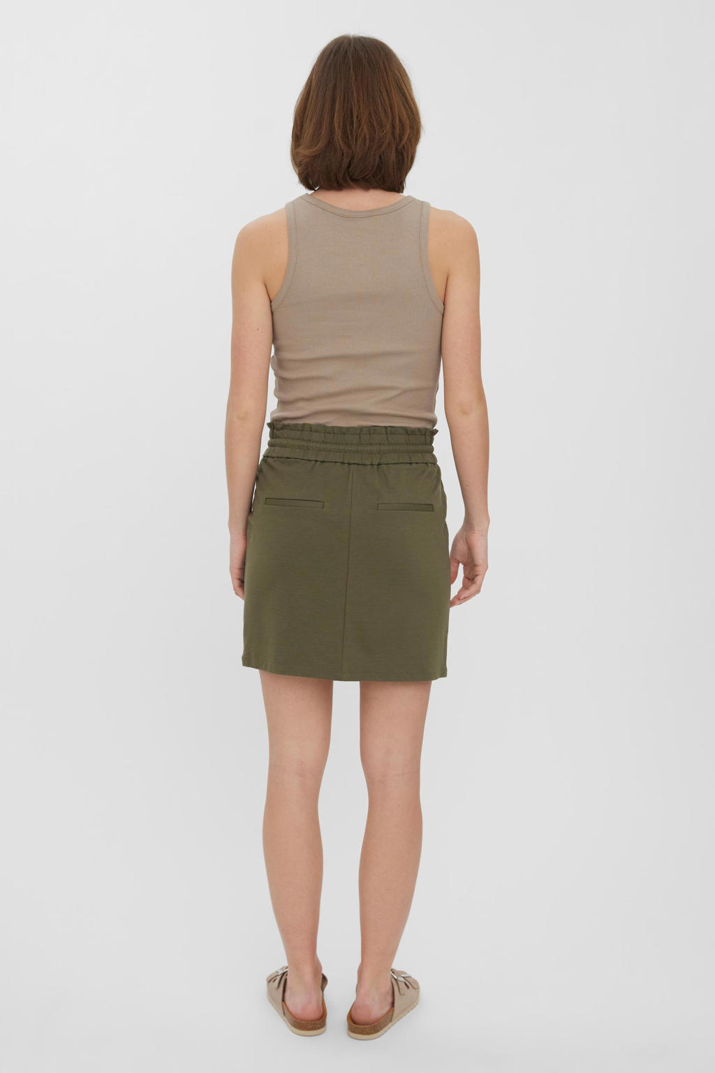 VERO MODA rok VMEVA donkergroen | wehkamp