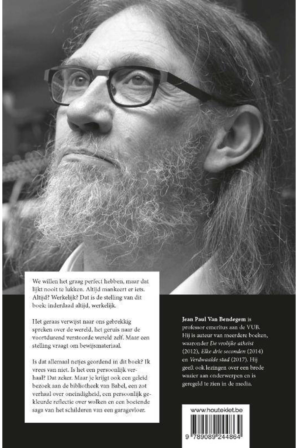 Jean Paul Van Bendegem Geraas en geruis | wehkamp