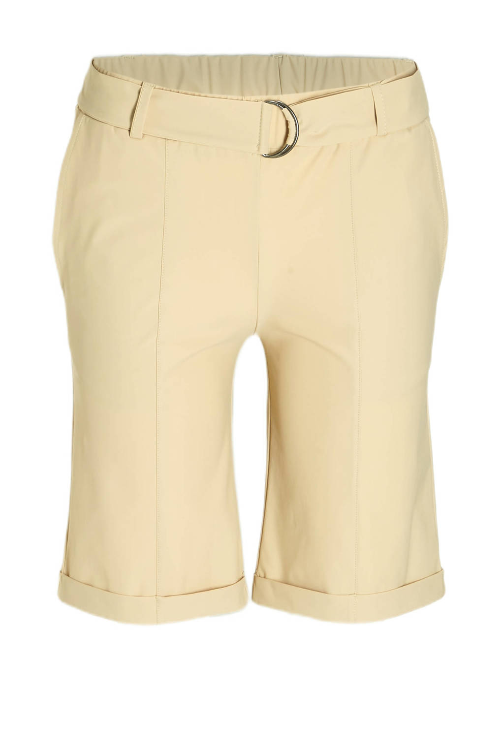 NED korte broek van travelstof zand | wehkamp