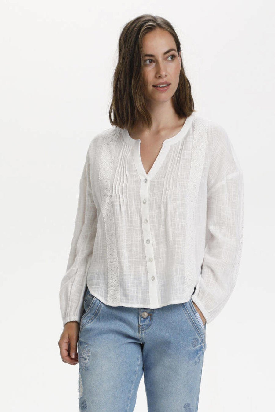 Witte tops voor dames online kopen? | Morgen in huis | Wehkamp