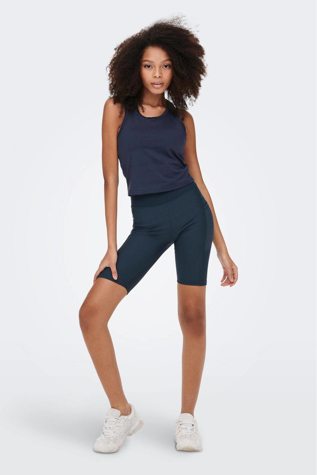 ONLY PLAY sportshort Onpnew Jana donkerblauw | wehkamp