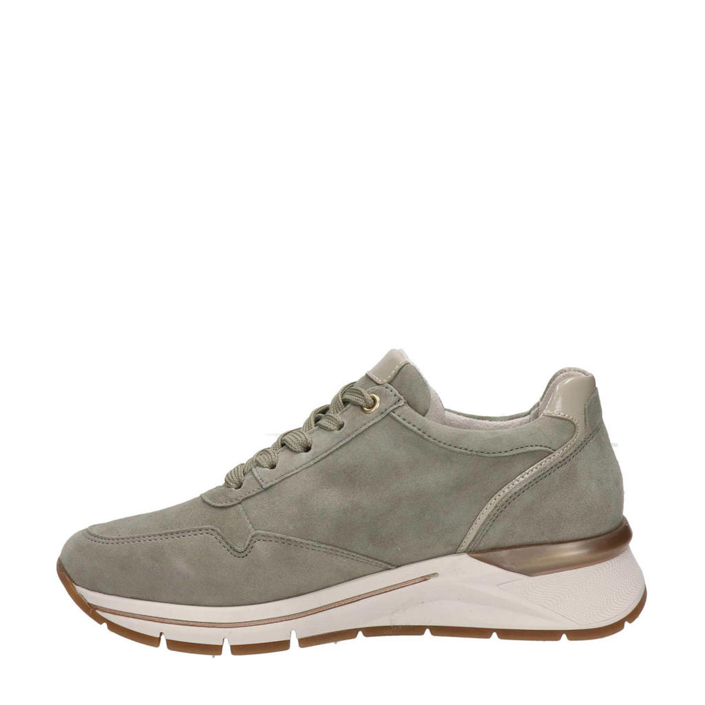 Gabor suède sneakers kaki kopen? | Morgen in huis | wehkamp