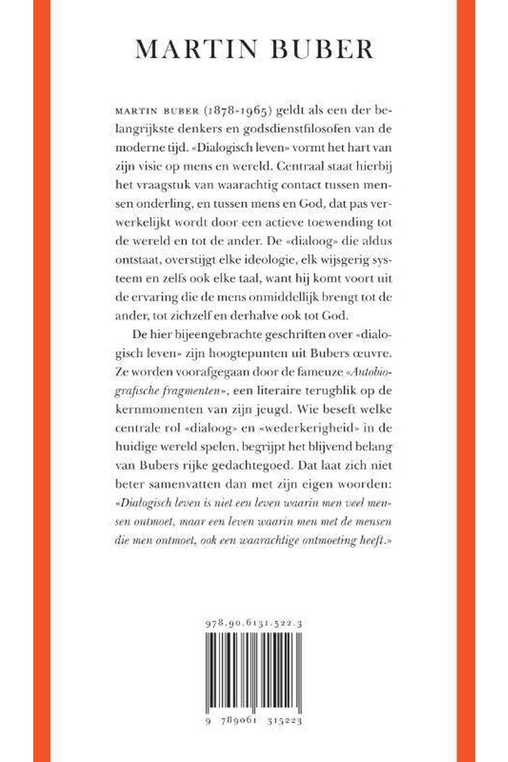 Martin Buber Dialogisch leven | wehkamp