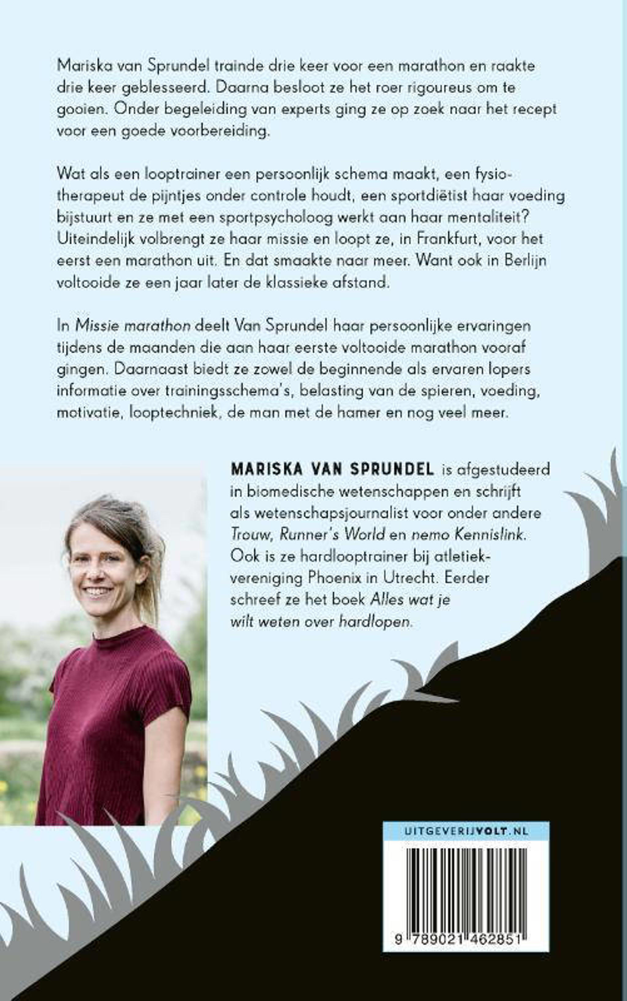 Mariska van Sprundel Missie marathon | wehkamp