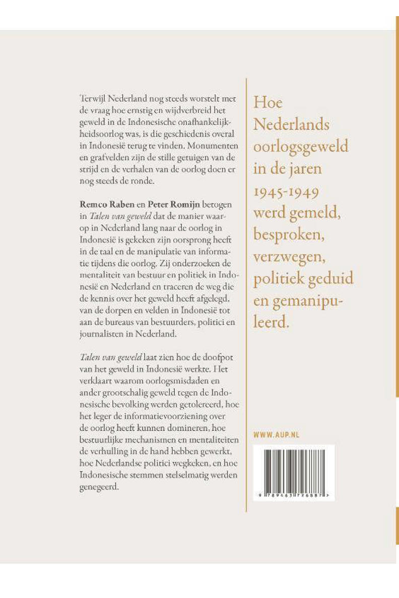 Remco Raben en Peter Romijn Onafhankelijkheid, dekolonisatie, geweld en ...