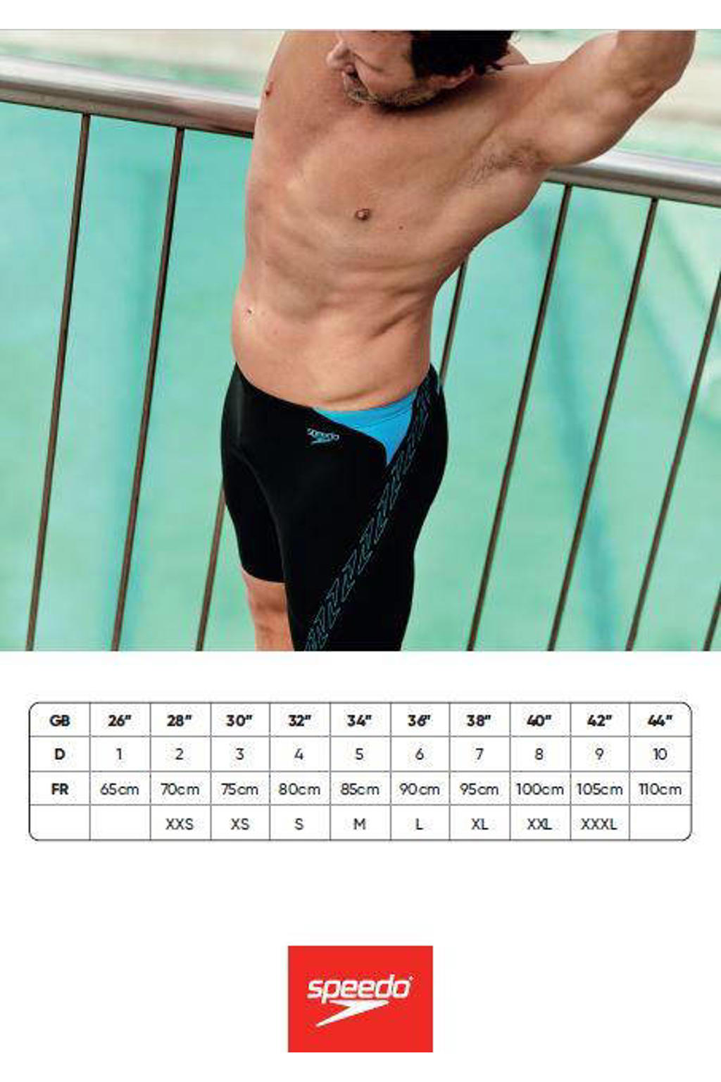 Speedo ECO EnduraFlex zwemslip Medley Logo zwart | wehkamp