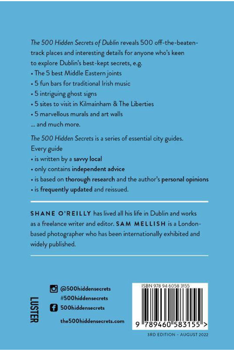 Shane O'Reilly The 500 Hidden Secrets: The 500 Hidden Secrets of Dublin | wehkamp