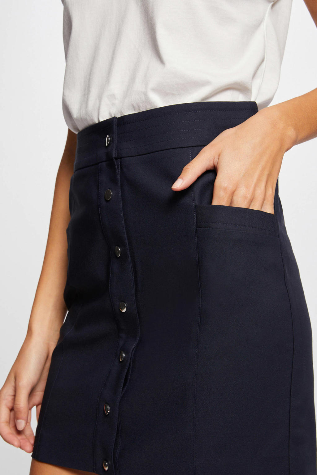 Morgan rok donkerblauw kopen? | Morgen in huis | wehkamp