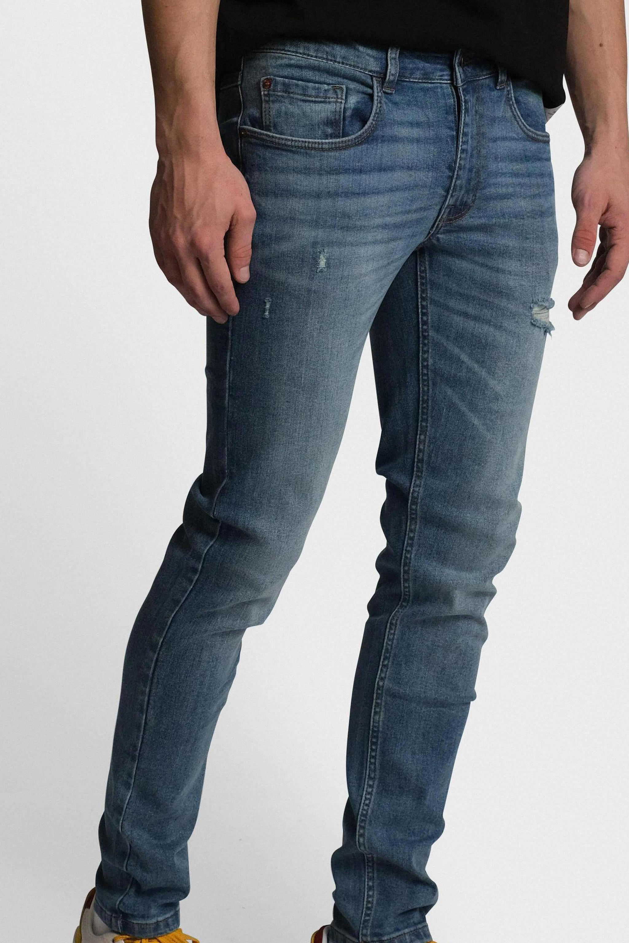 Redefined Rebel slim fit jeans RRStockholm Destroy calabria coast | wehkamp