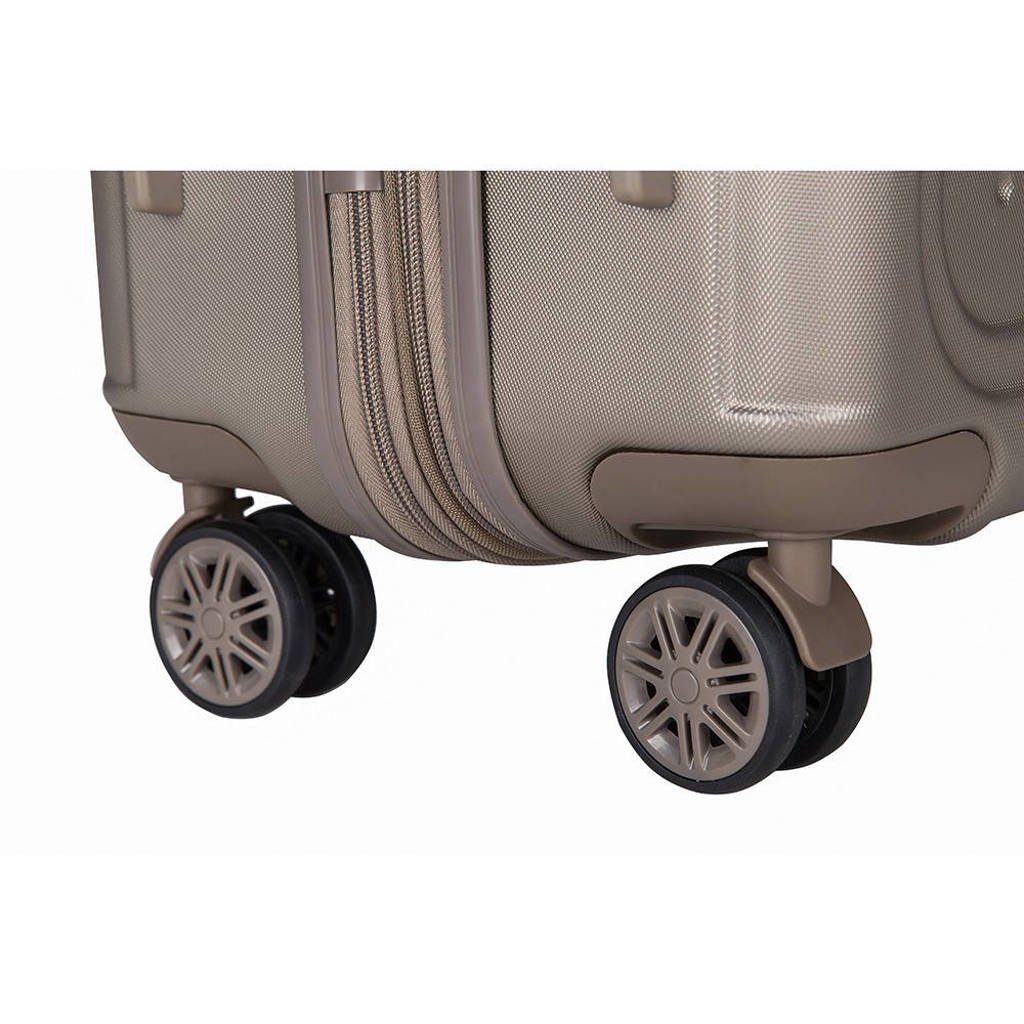Decent trolley Maxi Air Underseater 42 cm champagne | wehkamp