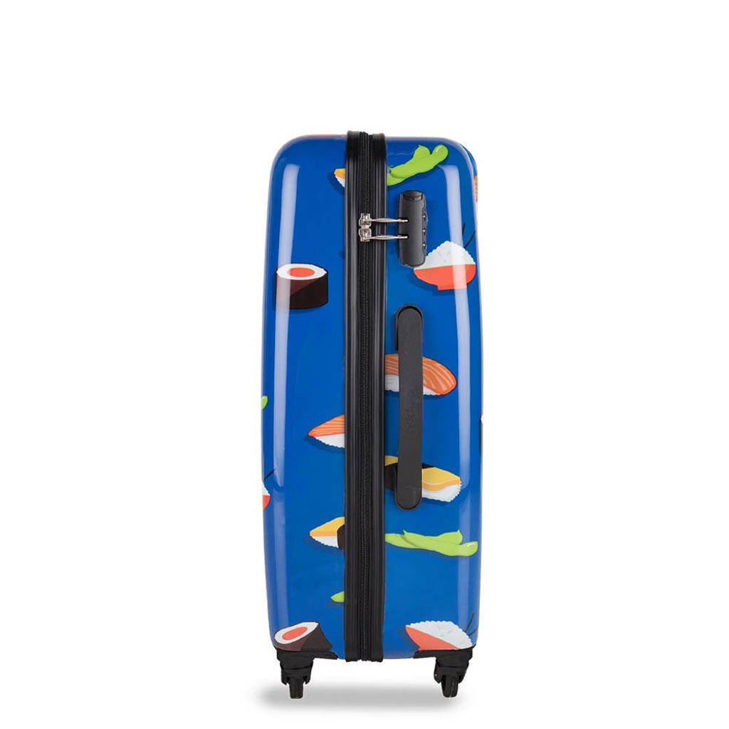 Bhppy trolley Roll'ing Sushi 67 cm blauw | wehkamp
