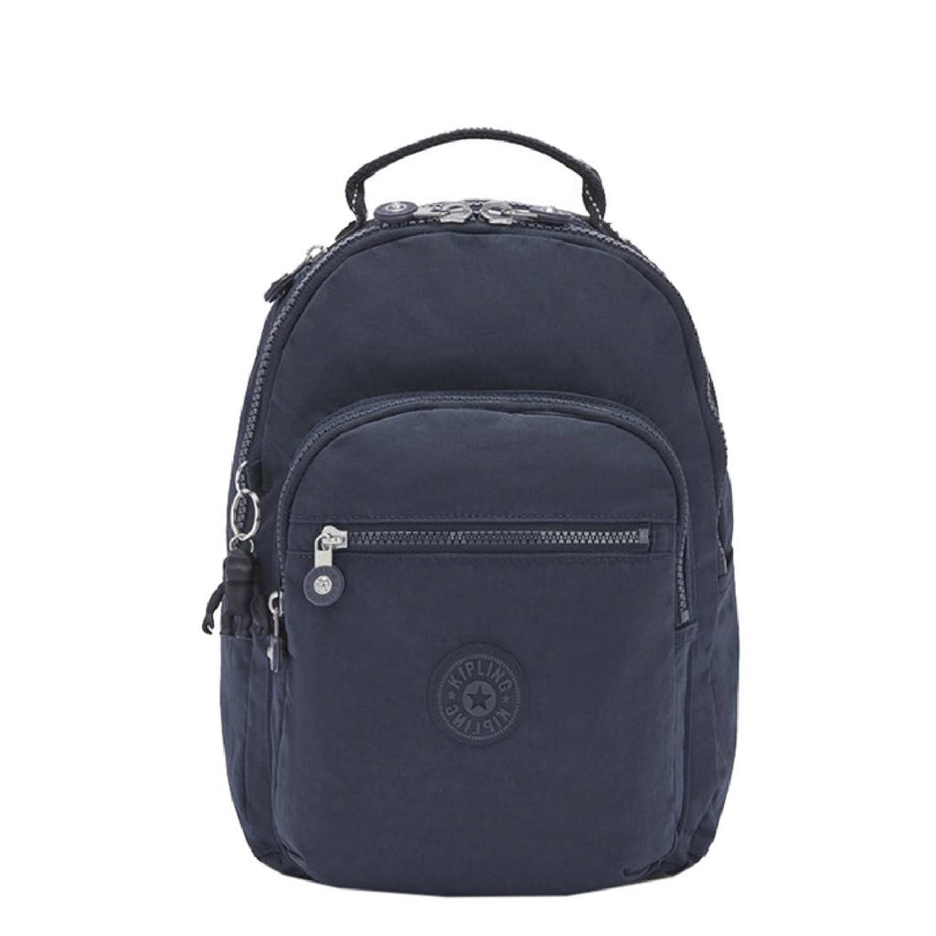 Kipling rugzak Seoul S donkerblauw | wehkamp