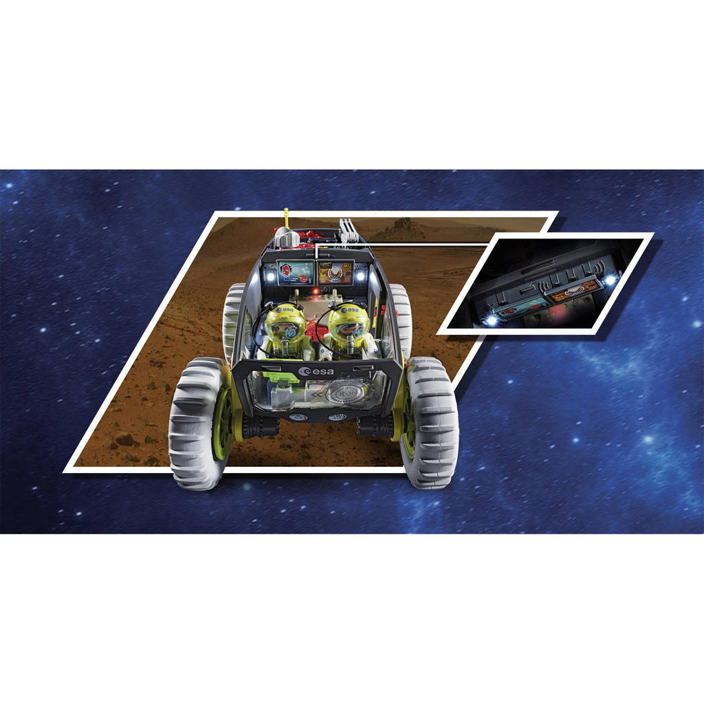 Playmobil Space Mars expeditie met voertuigen 70888 | wehkamp
