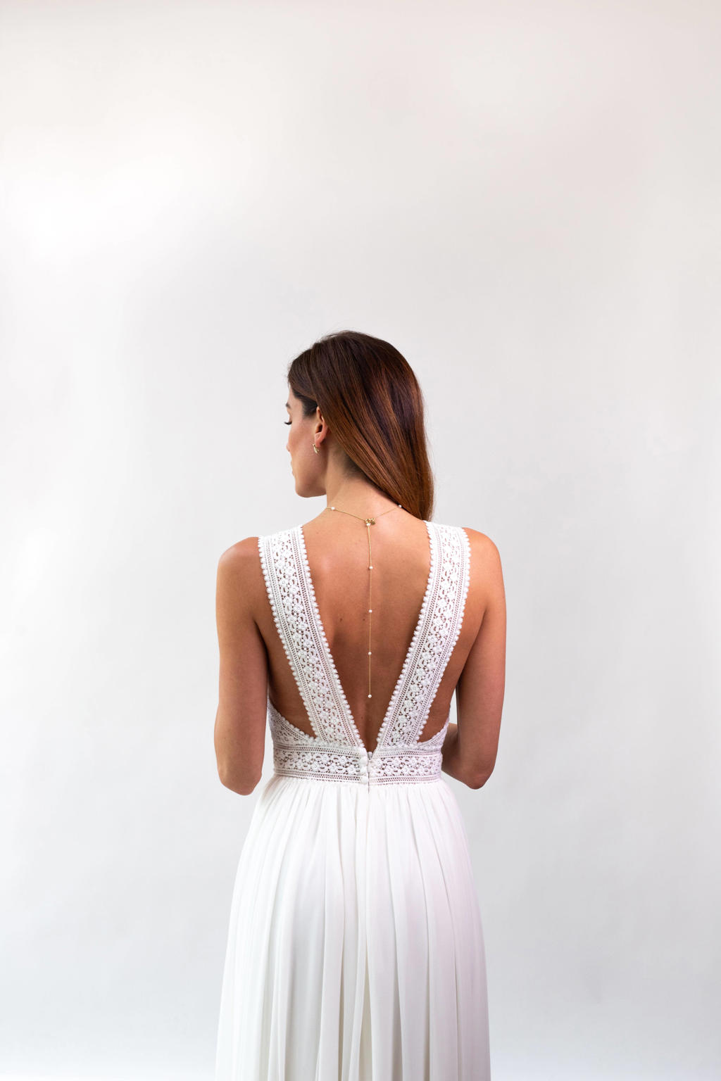 Abrazi gold plated (rug)ketting Jessie | wehkamp