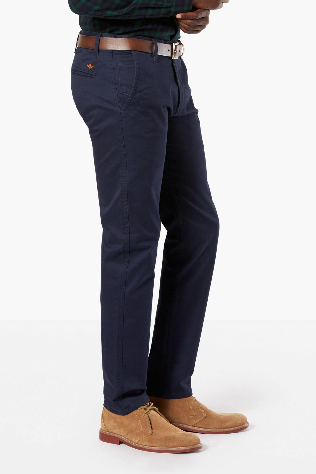 Dockers slim fit chino donkerblauw | wehkamp