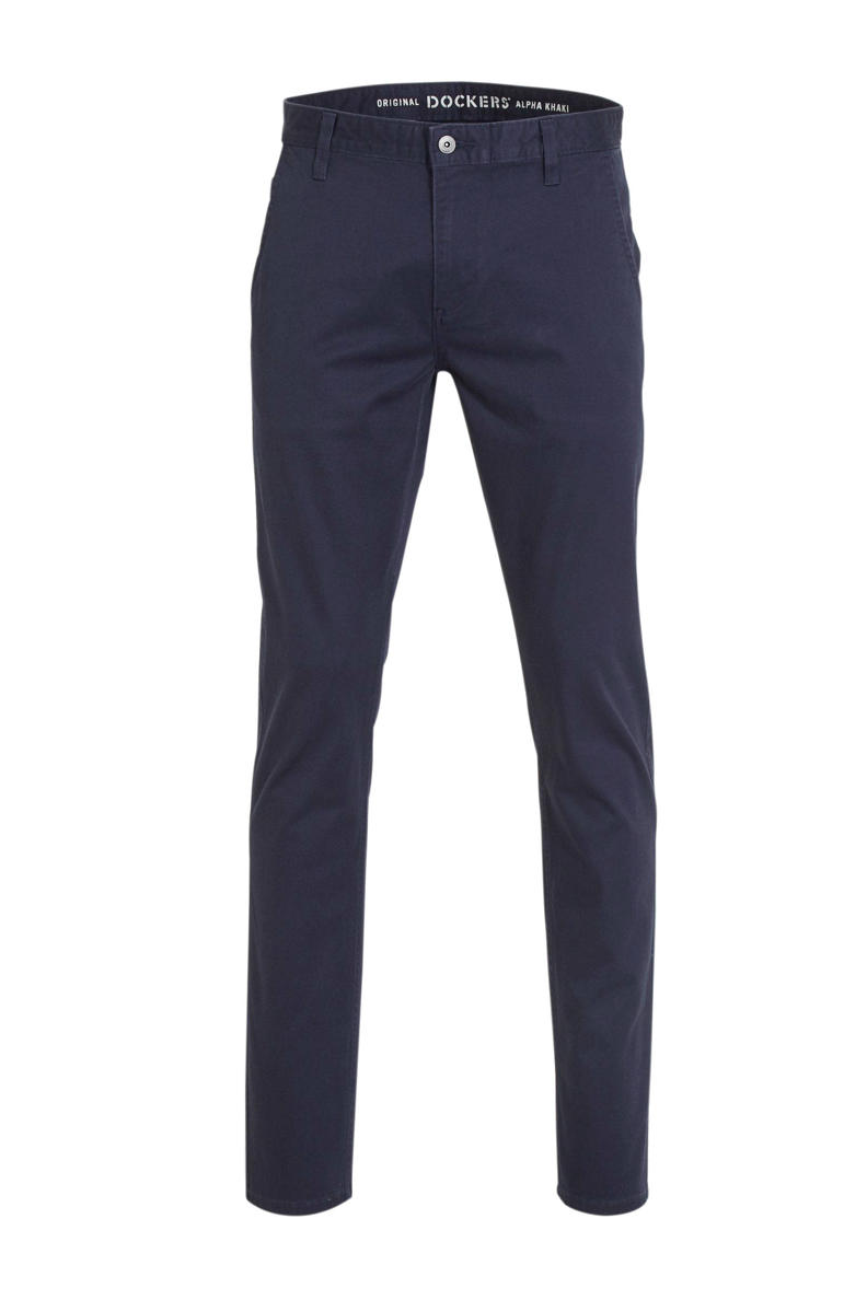 Dockers slim fit chino donkerblauw | wehkamp