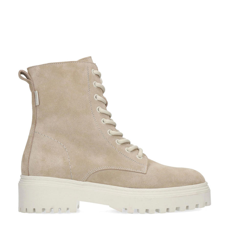 Beige veterboots voor dames online kopen? | Wehkamp