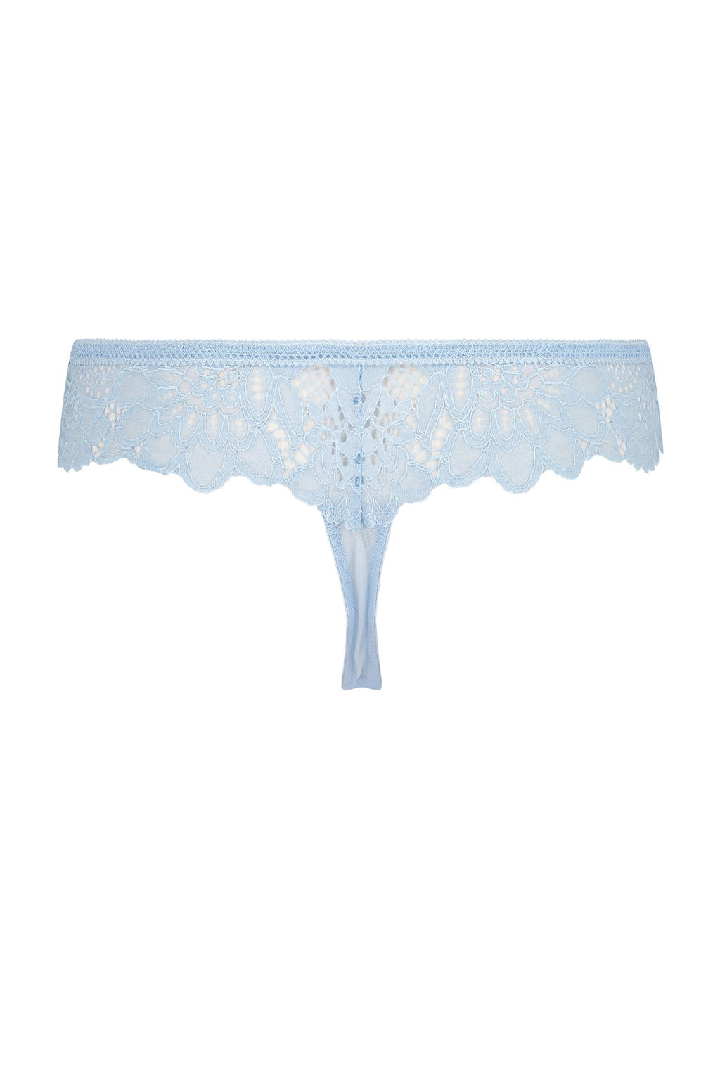 Hunkemöller string Shiloh lichtblauw | wehkamp