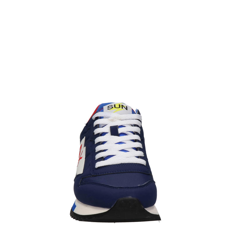 SUN68 Nikki Solid suède sneakers donkerblauw | wehkamp