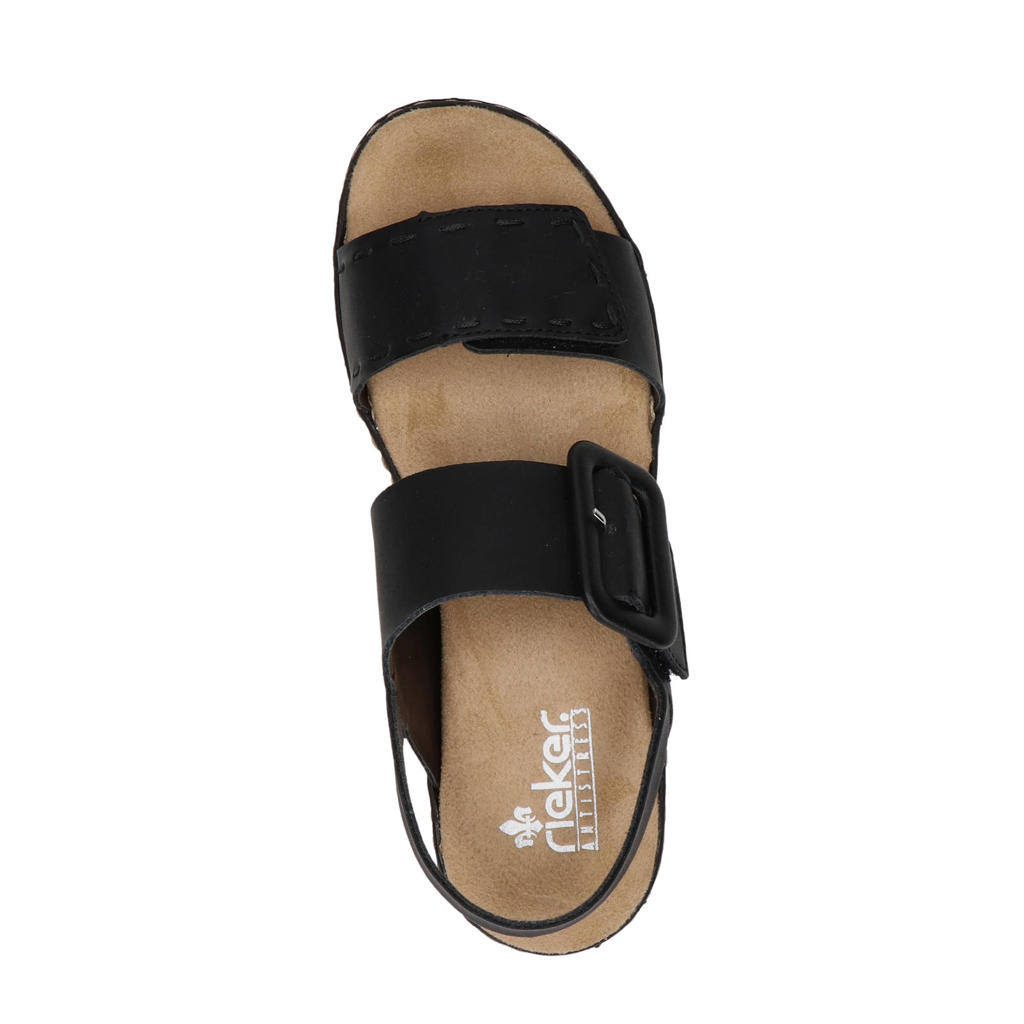Rieker Antistress sandalen zwart | wehkamp