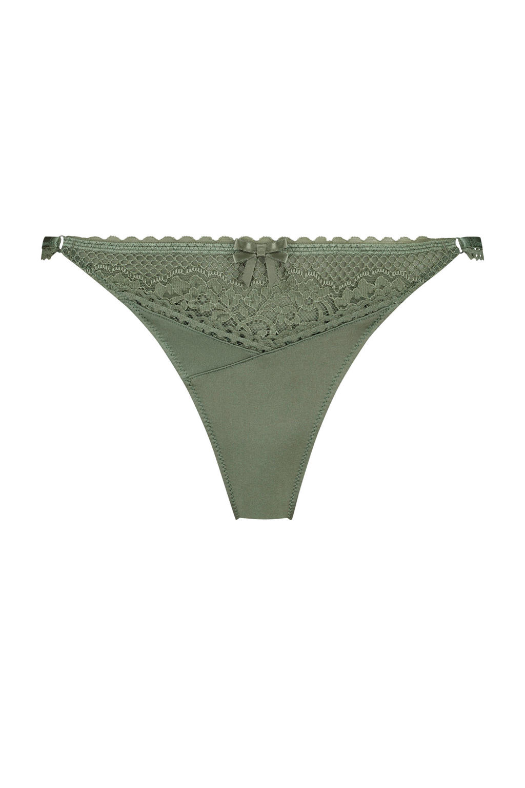 Hunkemöller string Malika groen | wehkamp