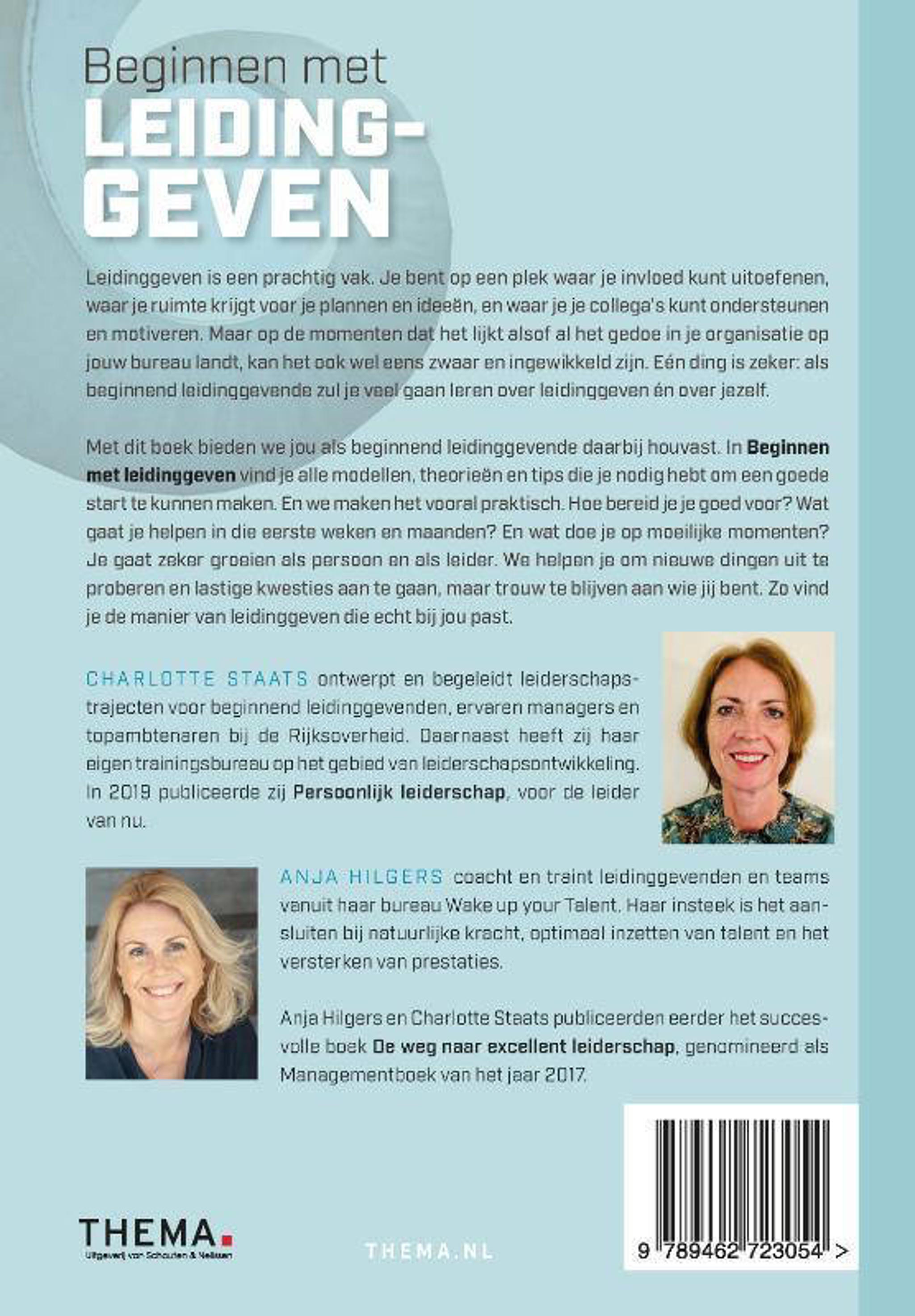 Charlotte Staats en Anja Hilgers Beginnen met leidinggeven | wehkamp