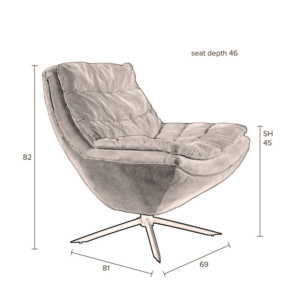 Dutchbone fauteuil Vince kopen? | Morgen in huis | wehkamp