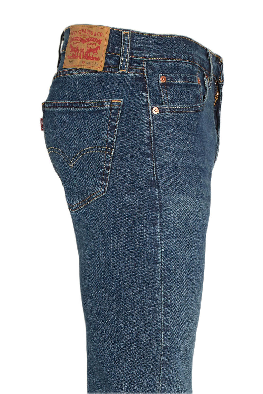 Levi's 505 regular fit jeans sunset down | wehkamp