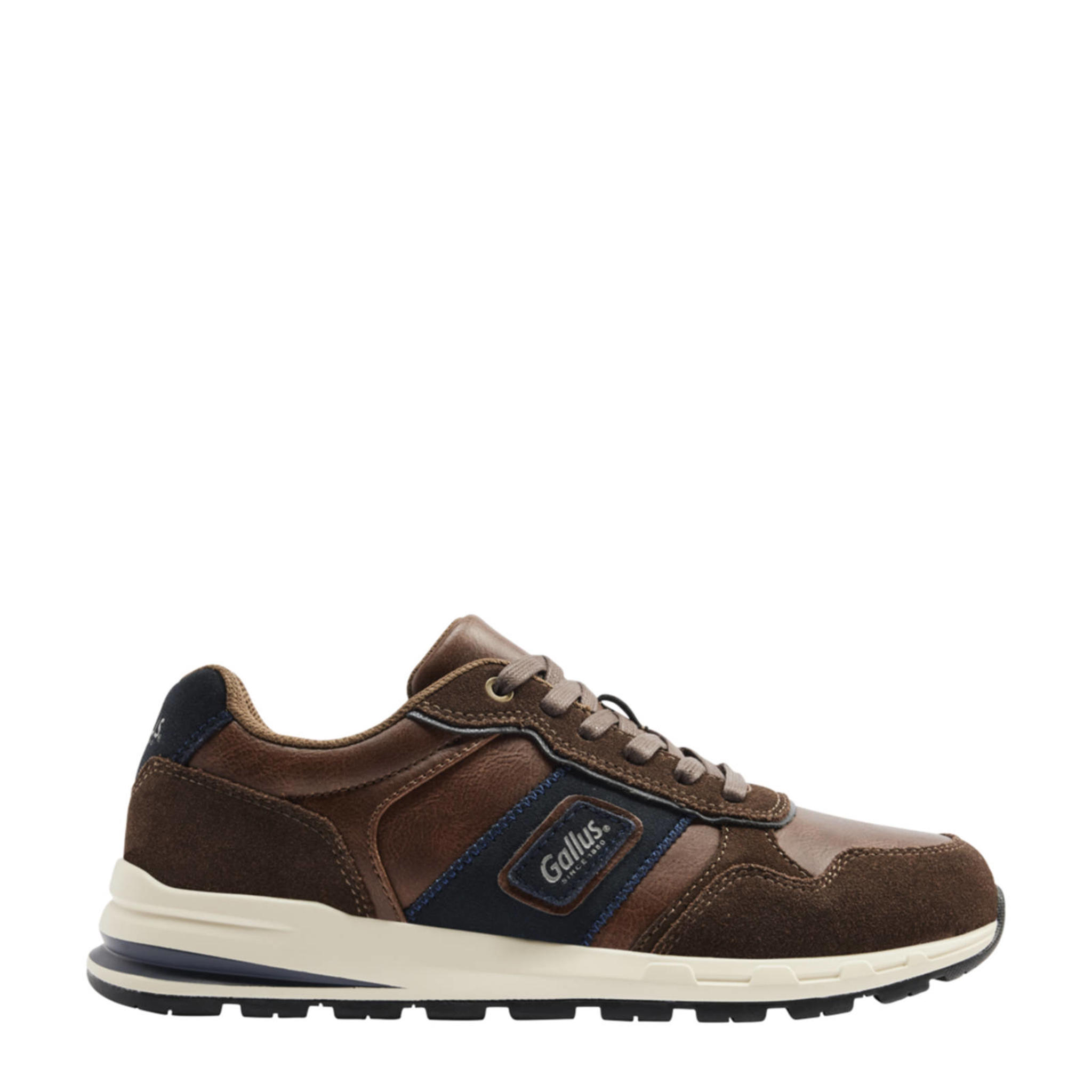 Gallus suède sneakers bruin kopen? | Morgen in huis | wehkamp