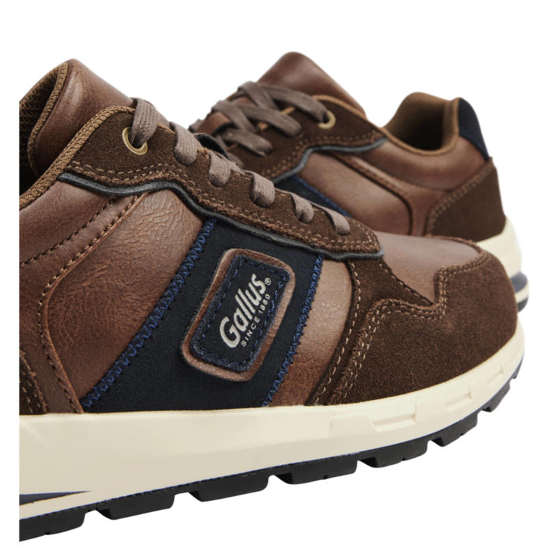 Gallus suède sneakers bruin kopen? | Morgen in huis | wehkamp