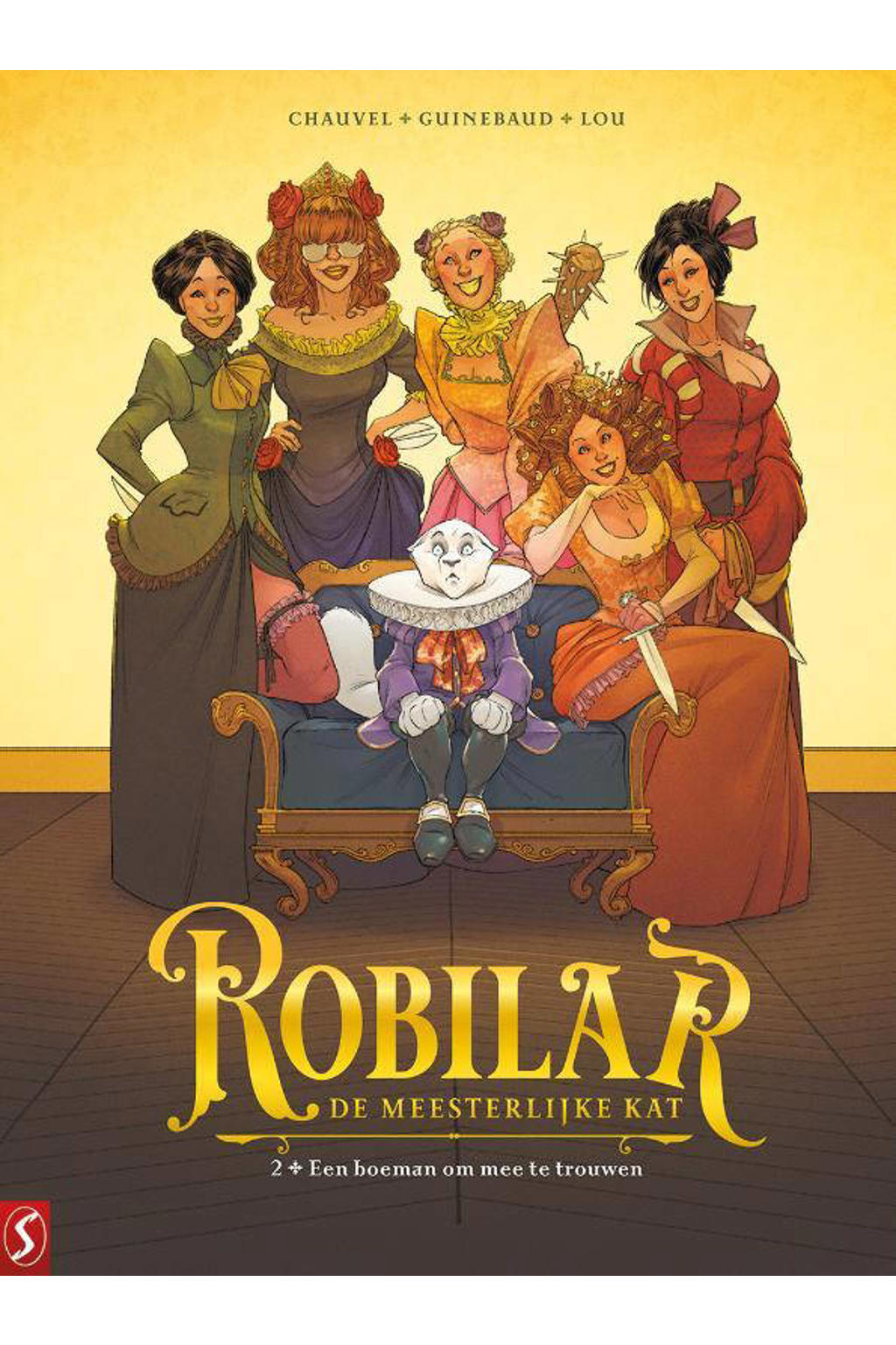 Sylvain Guinebaud, David Chauvel en Lou Robilar, de meesterlijke kat ...