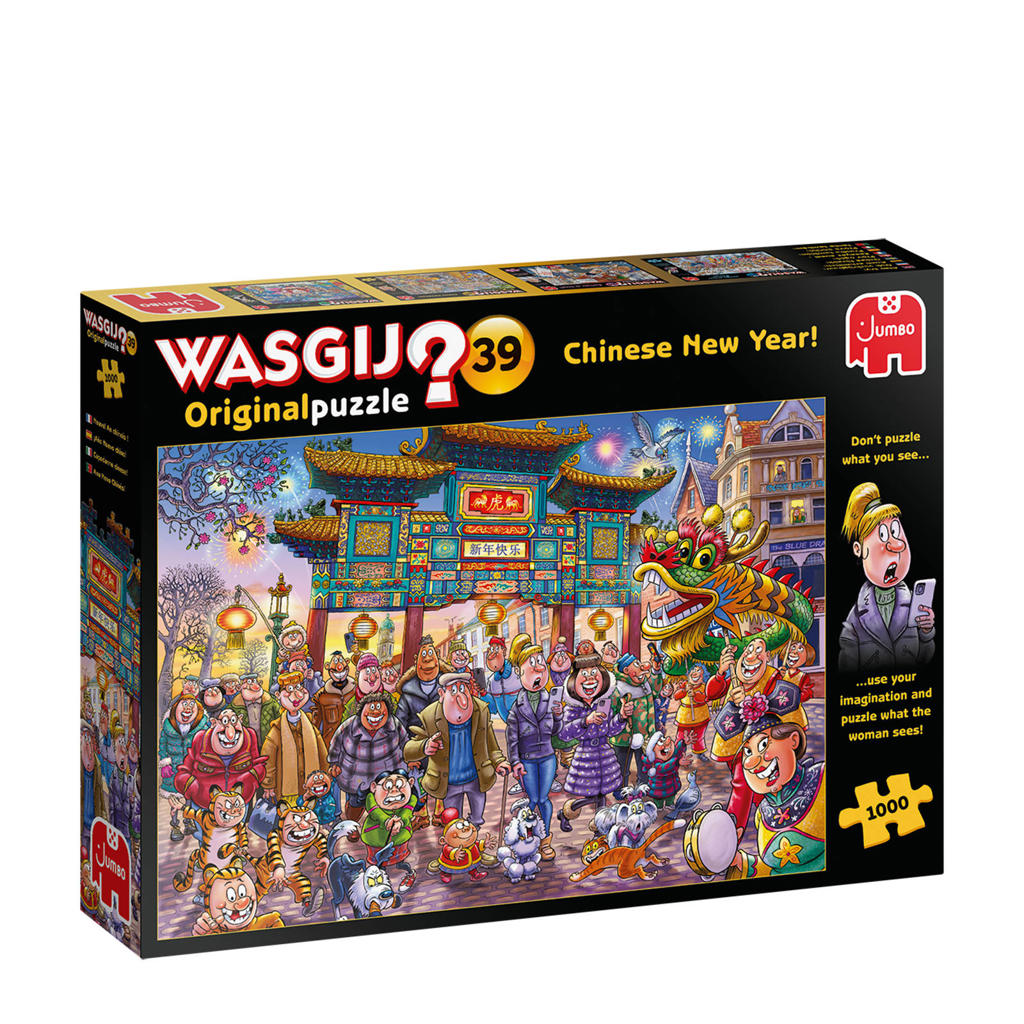 Wasgij original 39 chinees nieuwjaar! legpuzzel 1000 stukjes | wehkamp