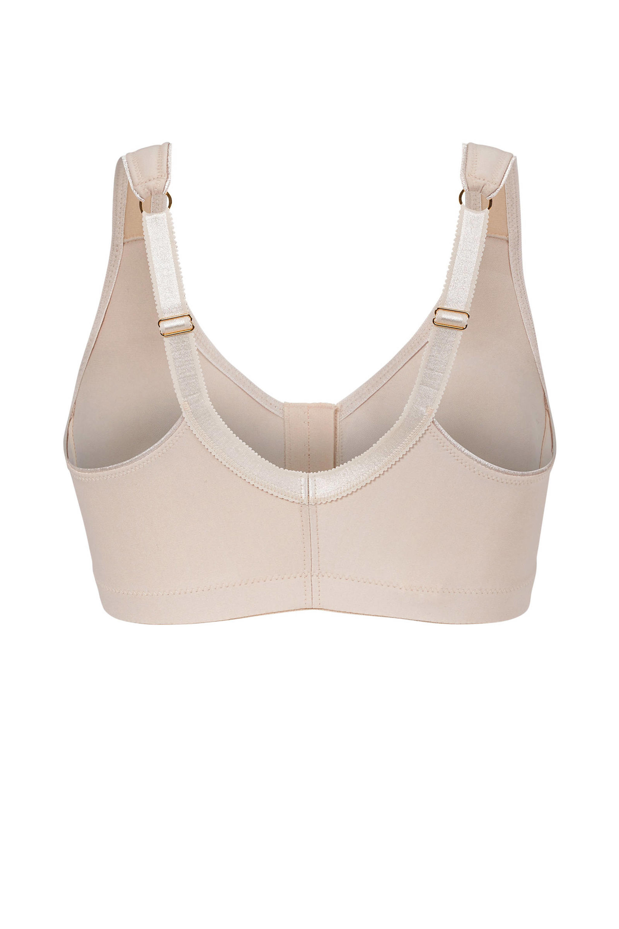 Swegmark level 3 sportbh Clean Curves met voorsluiting beige | wehkamp