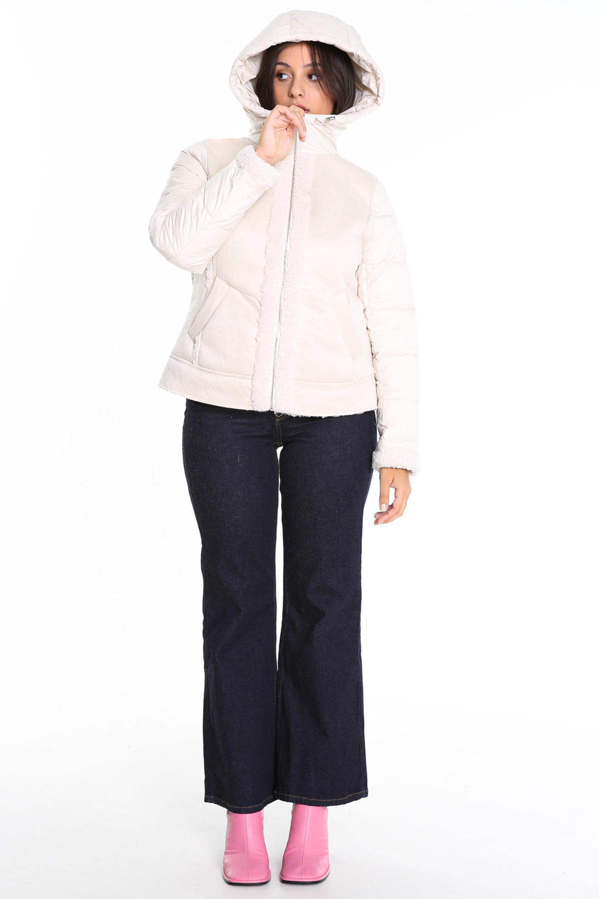 Cassis gewatteerde jas beige kopen? | Morgen in huis | wehkamp