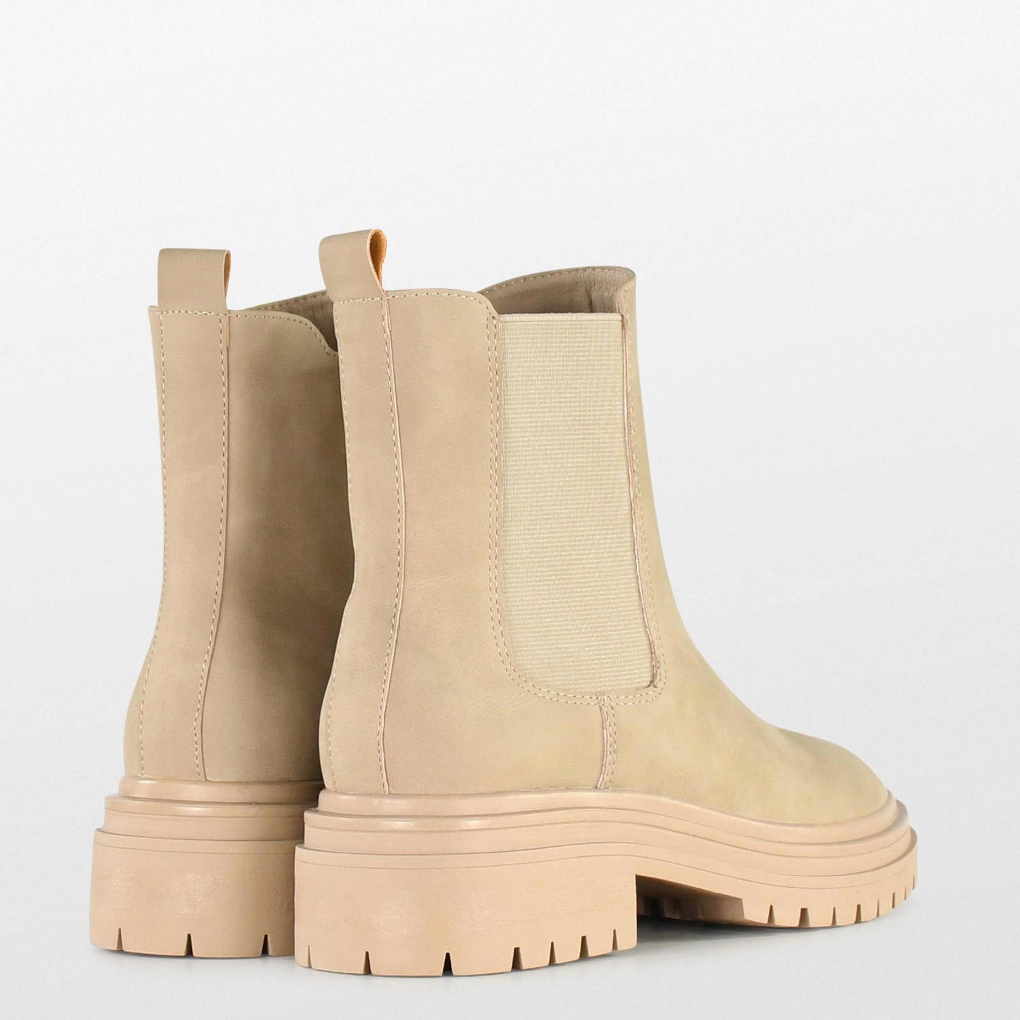 POSH by Poelman Lot chelsea boots beige | wehkamp