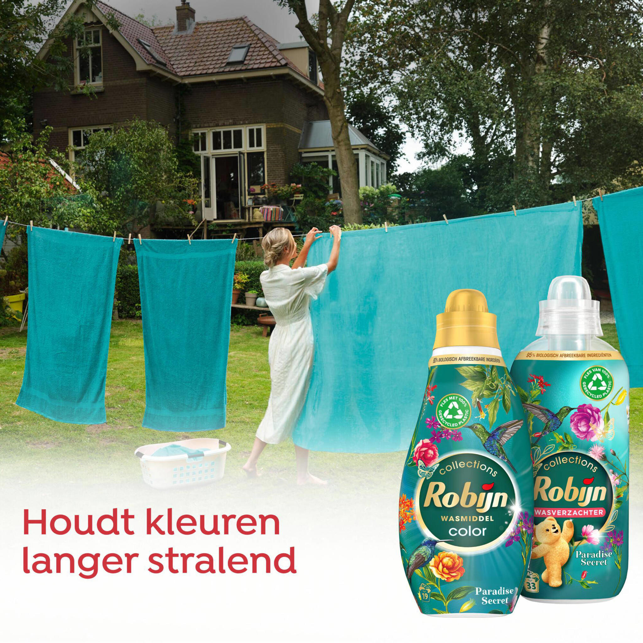 Robijn Perfect Match wasmiddel en wasverzachter pakket - Paradise ...