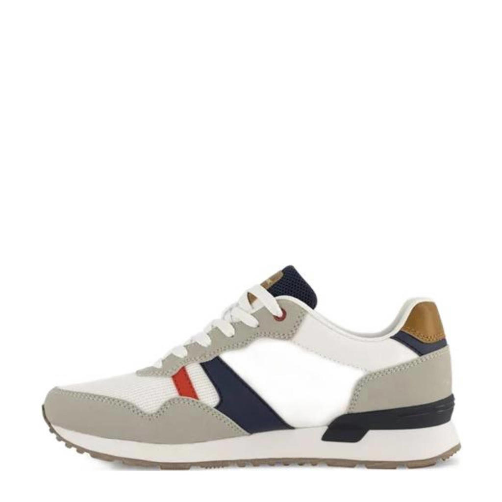 Memphis One sneakers wit/grijs | wehkamp