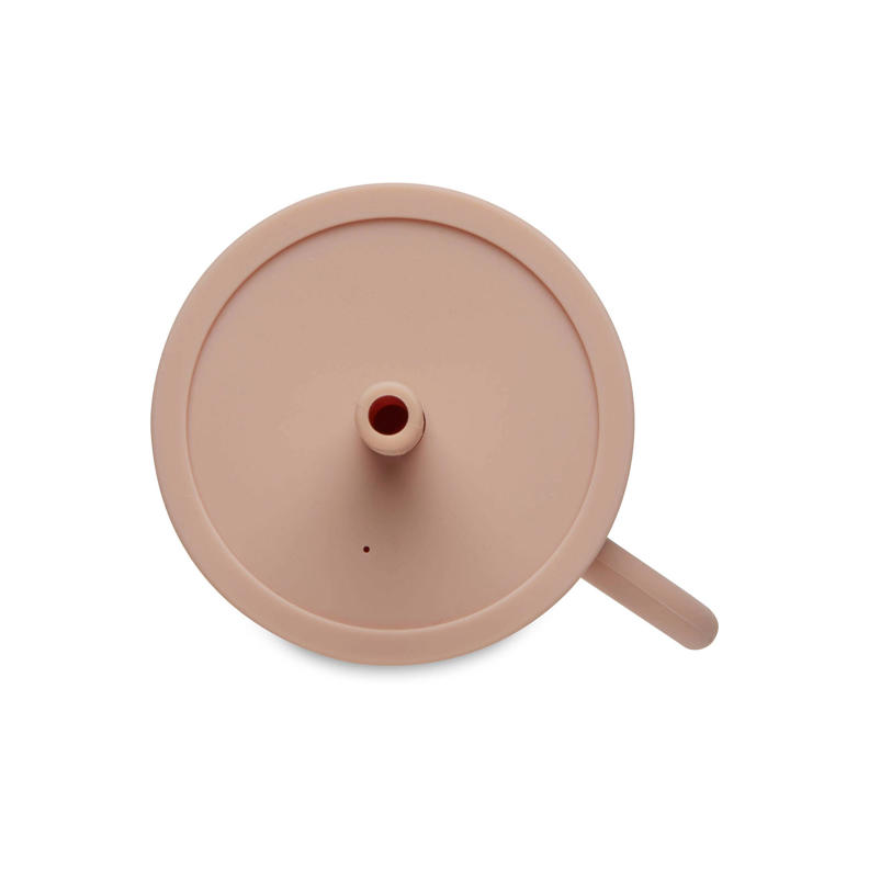 Jollein siliconen rietjesbeker met rietje Pale Pink (270 ml) | wehkamp