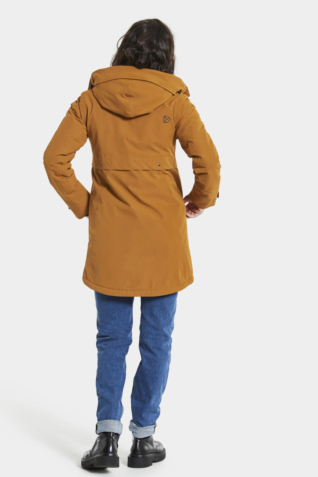 Didriksons parka Helle okergeel | wehkamp