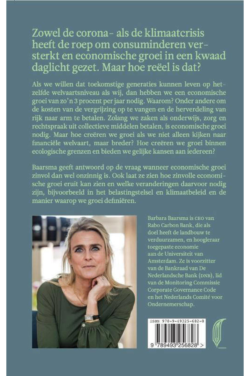 Barbara Baarsma Groene groei | wehkamp