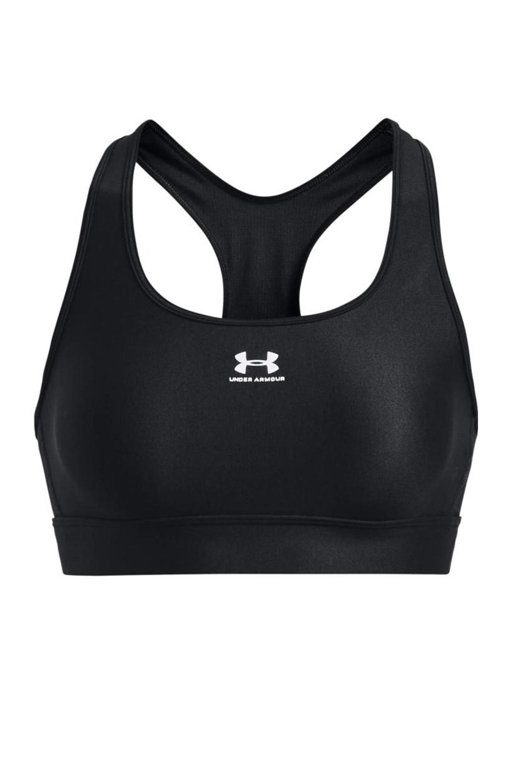 Under Armour level 3 sportbh zwart | wehkamp