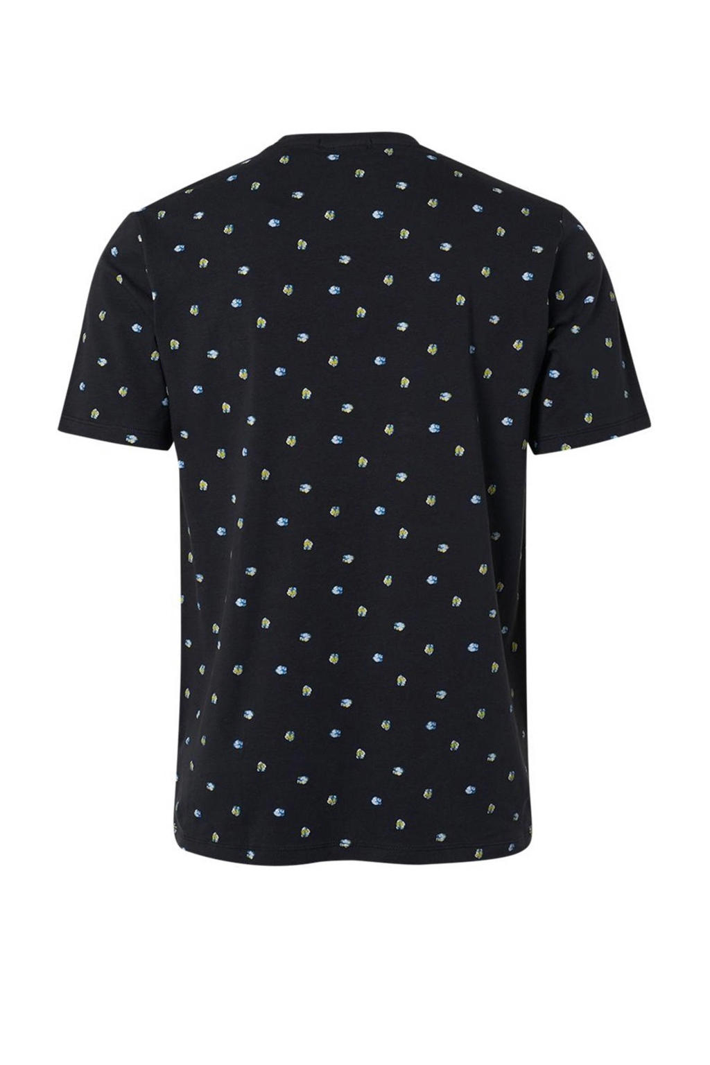 No Excess T-shirt met all over print black | wehkamp