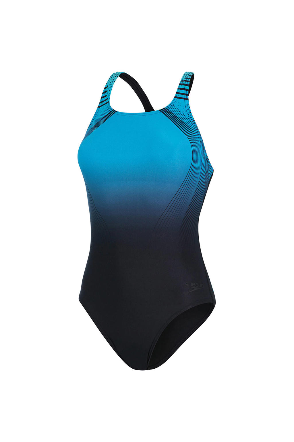Speedo Endurance+ sportbadpak Medalist zwart/blauw | wehkamp