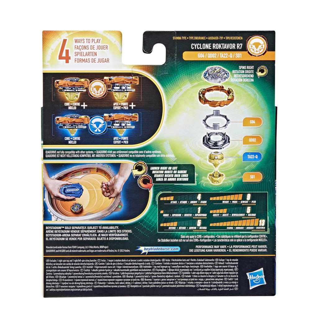 Beyblade Cyclone Fury String Launcher Set | wehkamp