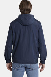 Jan Vanderstorm zomerjas ROLAF Plus Size met patches donkerblauw | wehkamp