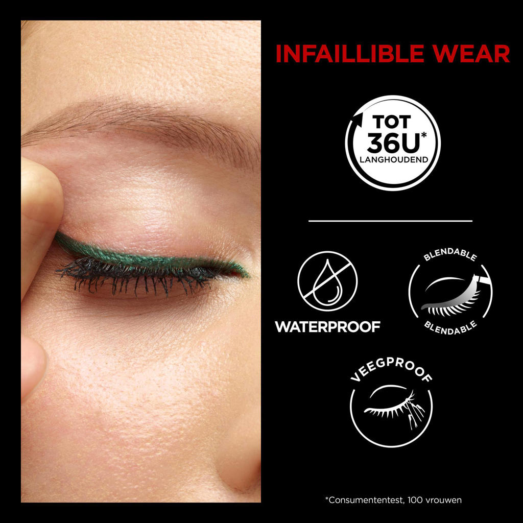 L'Oréal Paris Infaillible 36H Grip Gel Automatic eyeliner - Blue Jersey ...