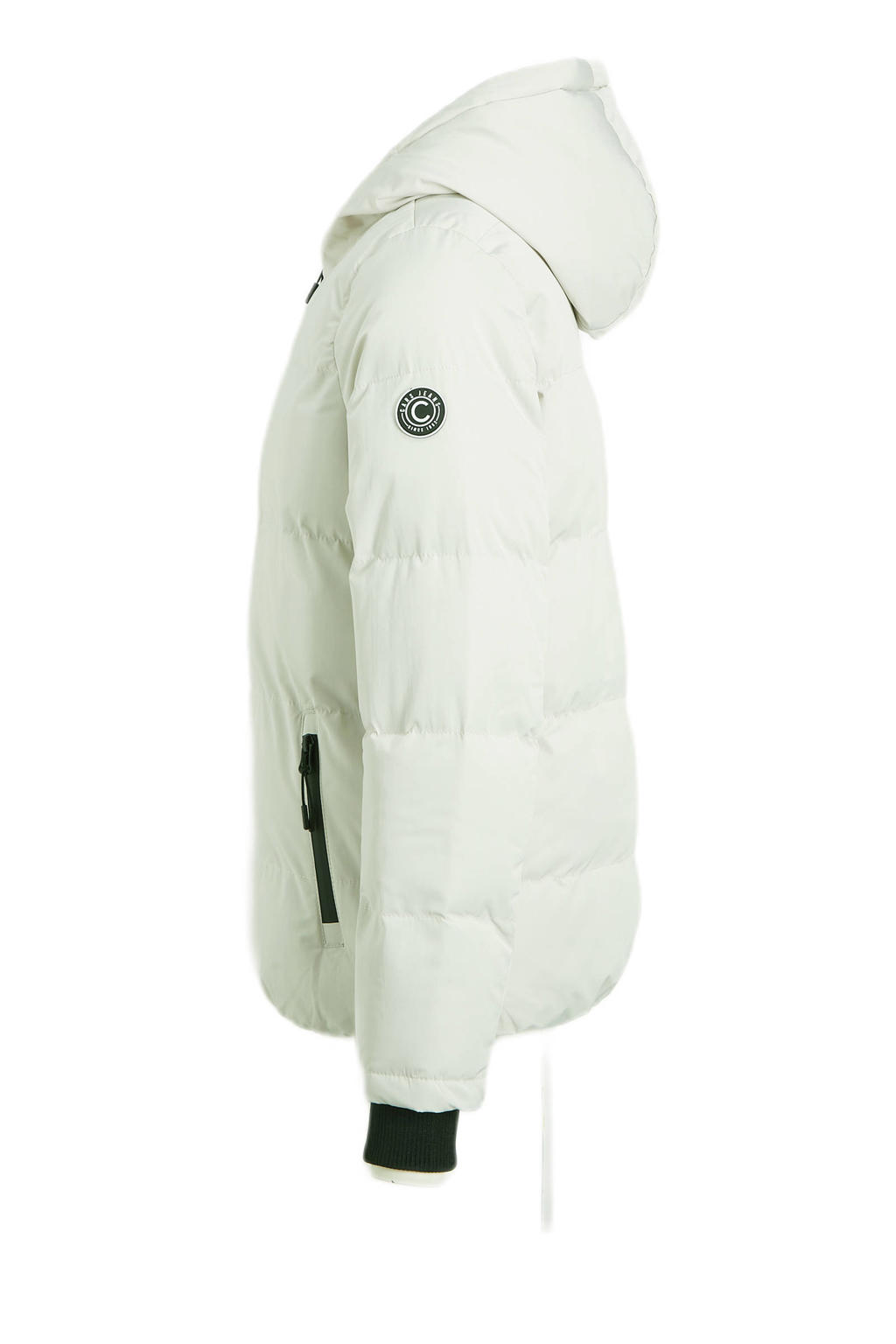 Cars gewatteerde winterjas Yanne wit | wehkamp