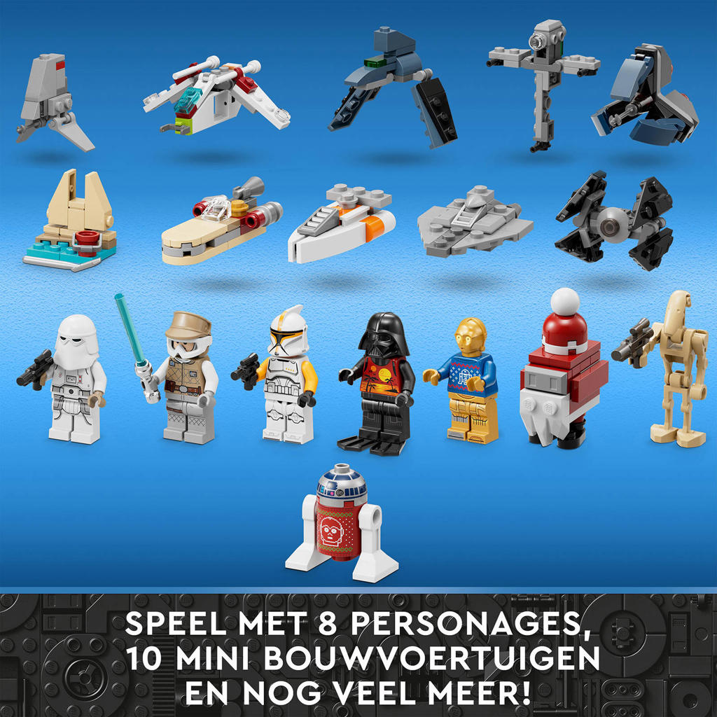 LEGO Star Wars adventkalender 75340 | wehkamp