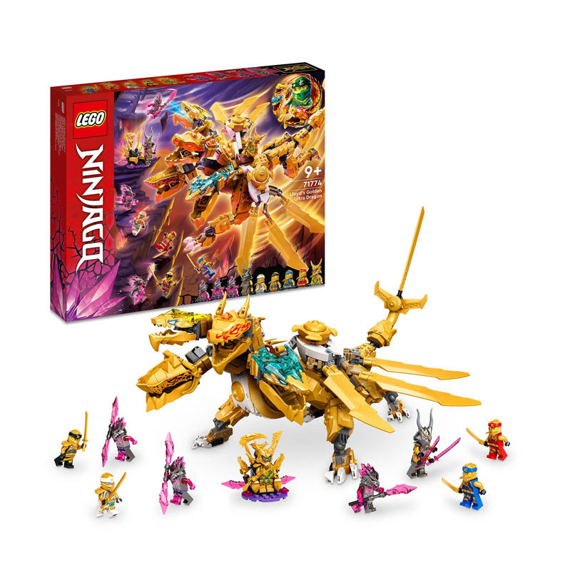 LEGO Ninjago Lloyds Gouden Ultra Draak 71774 | wehkamp